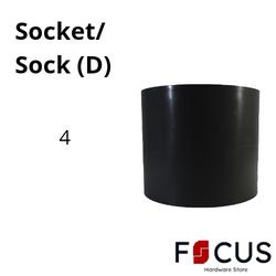 Jual SOK SOCK 4" RUCIKA D / SAMBUNGAN PIPA LURUS 4 INCH - Jakarta Barat ...
