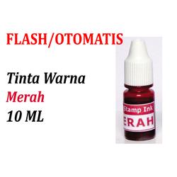 Jual Tinta stempel Flash Fast Print warna merah (Red Ink) 5ml - Orange ...