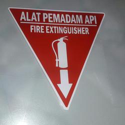 Jual Sign Fire Extinguisher Acrylic - Papan Tanda Alat Pemadam Api ...