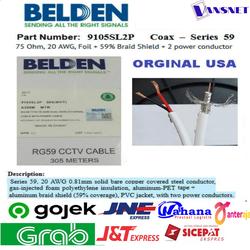 Jual Belden Coaxial Cable RG59 + Power (kabel CCTV) - Jakarta Pusat ...