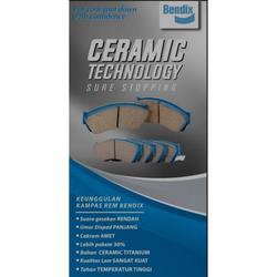 Jual BRAKE SHOE - KAMPAS REM BELAKANG INNOVA REBORN BS5215 BENDIX ...