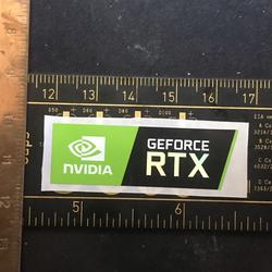 Jual Sticker stiker logo nVidia GeForce RTX studio ori - Kota ...