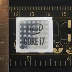 Jual Sticker stiker logo intel Core i5 evo 11/12th gen ori ukuran kecil ...