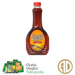 Jual Country Kitchen Log Cabin Maple Mapple Syrup Sirup 24 oz / 710 ml ...