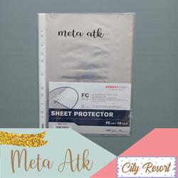 Jual Sheet Protector Inter X F4/PP Pocket InterX F4/Plastik File Bolong ...
