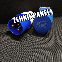 Jual industrial steker mobile plug/socket mobile mounting 3pin 16A/3pin ...