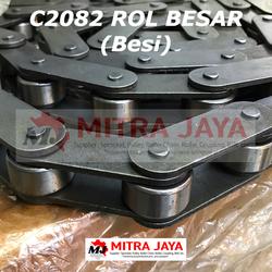 Jual RANTAI C2062 ROL BESAR BESI DOUBLE PITCH CHAIN CONVEYOR ROLL C ...