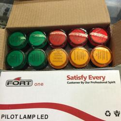 Jual Pilot Lamp LED 22mm 12VDC/24VDC Type AD22-22DS FORT - Kuning, 24V ...