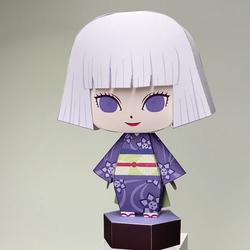 Jual Chibi Gyutaro Kimetsu No Yaiba Demon Slayer Papercraft - Kab ...