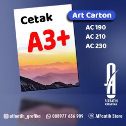 Jual Cetak Poster A3+ A3 A4 Art Carton 260 gsm Custom - A3 plus 31x48 ...