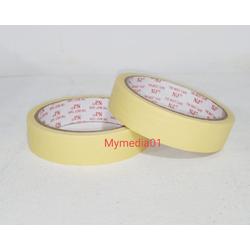 Jual 1 ROLL LAKBAN KERTAS MASKING TAPE 1" INCH 24MM X 15M KUNING ...