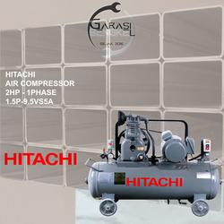 Jual Kompresor Angin Hitachi Air Compressor 2Hp 3 Phase 1.5P-9.5V5A ...