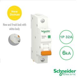 Jual Schneider MCB 1P 32A 6kA New Domae MCB Breaker 1 Phase 32 Amp 6kA - Jakarta Pusat - Gudang ...