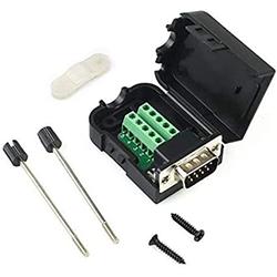 Jual DB9 male to 9 pin 9 pin breakout board terminal connector screw ...