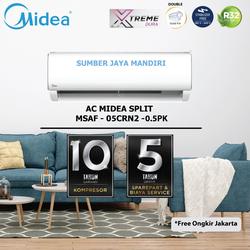 Jual AC Split Midea 0.5PK MSAF-05CRN2 Pendingin Ruangan Unit Only - Kab ...