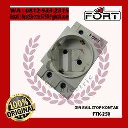 Jual din rail stop kontak 16a 250v ftk-250 fort - Jakarta Pusat - Bursa Panel | Tokopedia