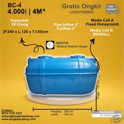 Jual BIOTANK, BIO SEPTIC 5000 Liter / 5M3 - Tangki Bio Septic Tank ...
