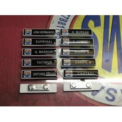 Jual Name Tag /Nama Dada/Papan Nama-Custom Satuan-Proses Cepat ...