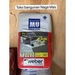 Jual SEMEN MORTAR UTAMA MU420 MU 420 - MU PEREKAT KERAMIK EKONOMIS 25 ...