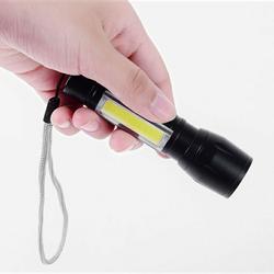 Jual Senter LED Mini Super Terang Police SWAT Zoom USB Cree XML T6 Q5 ...