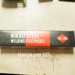 Jual KAWAT LAS NIKKO STEEL RD 260 /2,6 MM x 350 MM (1KG) - Jakarta Barat - Toko Saban Rame ...