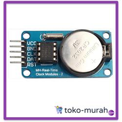 Jual [CNC] Rtc Ds1307 Real Time Clock I2c Arduino Uno Mega + Battery ...