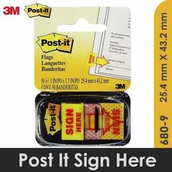 Jual Post It Sign Here 3M 680-9 - Jakarta Barat - EKA ATK | Tokopedia