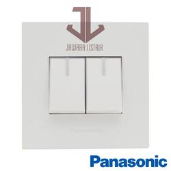 Jual SAKLAR PANASONIC SAKLAR SERI BLACK STYLE SAKLAR ISI 2 ECO B ...