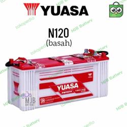 Jual AKI N120 YUASA 12V 120 AH AKI BASAH - Jakarta Selatan - Langgeng Battery | Tokopedia