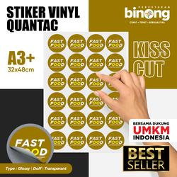 Promo Print Sticker | Cetak Stiker vinyl A3+ dan Kiss Cut - Matte/Doff ...