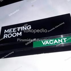 Jual Akrilik white sign board gambar papan meeting room ruang meeting ...