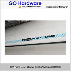 Promo Pipa PVC 4 inch RUCIKA WAVIN (AW) per batang - Jakarta Barat - TB ...