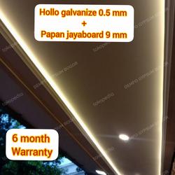 Jual pemasangan plafon gypsum/atap rumah - Kota Bogor - DEMPO GYPSUM ...