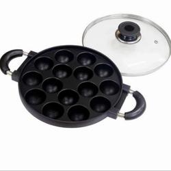 Jual Cetakan Takoyaki 19 Lubang Plus Tutup Kaca Anti Lengket - Jakarta Timur - Zafran Store Acc ...