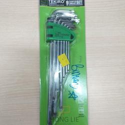Jual TEKIRO HK-TA1206 Tamper Torx Key Set 9 Pcs - Kunci L Bintang Panjang - Kota Bandung - Indah ...