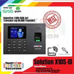 Jual Solution X105-ID Mesin Absensi & Akses Door Finger Print RFID ...
