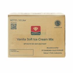 Jual Softmix soft mix ice cream diamond/susu cair diamond 10L bahan es ...