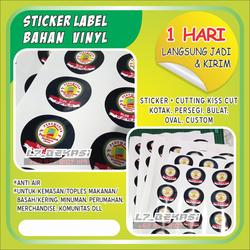 Jual Cetak Stiker / Sticker / Label Vynil+Cutting A3 - Plus Cutting ...