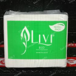 Jual (Depok) Tissue LIVI ECO Facial Refill - 600 sheets - 554 gr - Kota ...