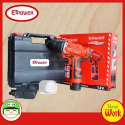 Promo Deli Cordless Drill Mesin Bor Baterai / Mesin Bor Tangan 12V High ...