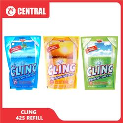 Promo (1 Pouch) Cairan Pembersih Kaca CLING Kemasan Refill 425 ml Pouch ...