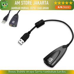 Jual USB Sound Card Untuk Pengganti Soundcard di Laptop atau Komputer 7 ...