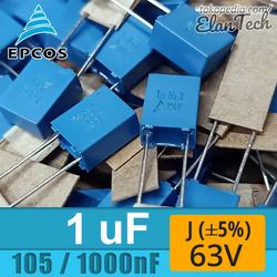 Jual Wima 1uF / 105 / 1000nF 63V Capacitor Kapasitor ElanTech - Jakarta ...