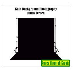 Jual Kain Background Hitam Pas Foto Tebal / Backdrop Black Screen ...