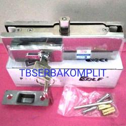 Jual Kunci Pintu Kaca Patch Fitting Lock US 10 Corner Glass Door Lock ...