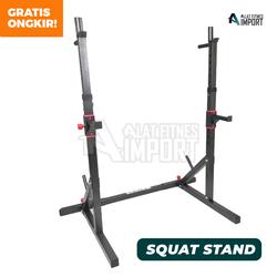 Jual Squat Stand Bundle STRENGTHBAE Rack Barbell Plat Beban Bench Home ...