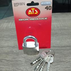 Jual KUNCI GEMBOK PADLOCK ATS 30 40 50 60 MM LEHER PENDEK / PANJANG ...