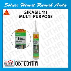Promo Sikasil 111 Multi Purpose Sealant Silicone Lem Kaca Netral 300ml - Abu-abu - Kab. Bekasi ...
