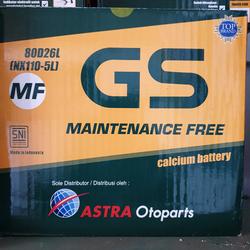 Jual Aki Mobil GS ASTRA 80D26L MF 12v 70Ah Original Accu kering - Jakarta Timur - Brotopart ...