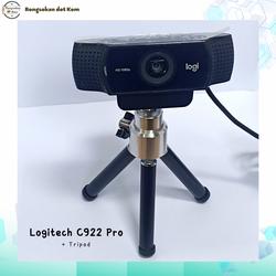 Promo Logitech C922 PRO STREAM Webcam Background Replacement + Tripod ...